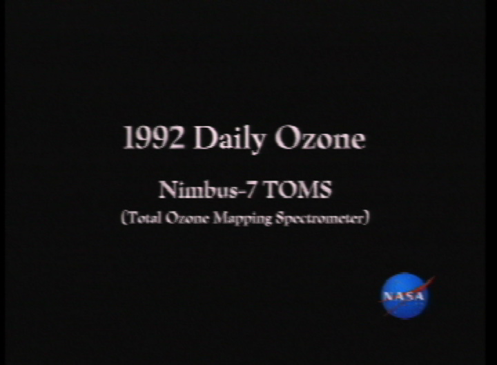 NASA SVS | 1992 Daily Ozone from Nimbus-7 NASA SVS | 1992 Daily Ozone from Nimbus-7
