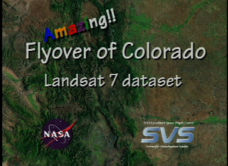 NASA SVS | Landsat 7 View of Colorado