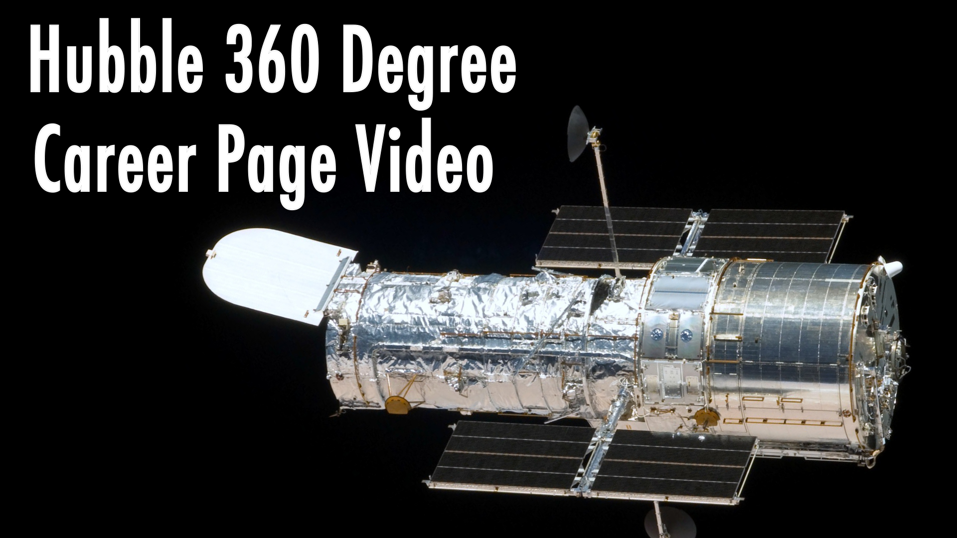 NASA SVS | Hubble Career Page 360 Degree Video NASA SVS | Hubble Career Page 360 Degree Video